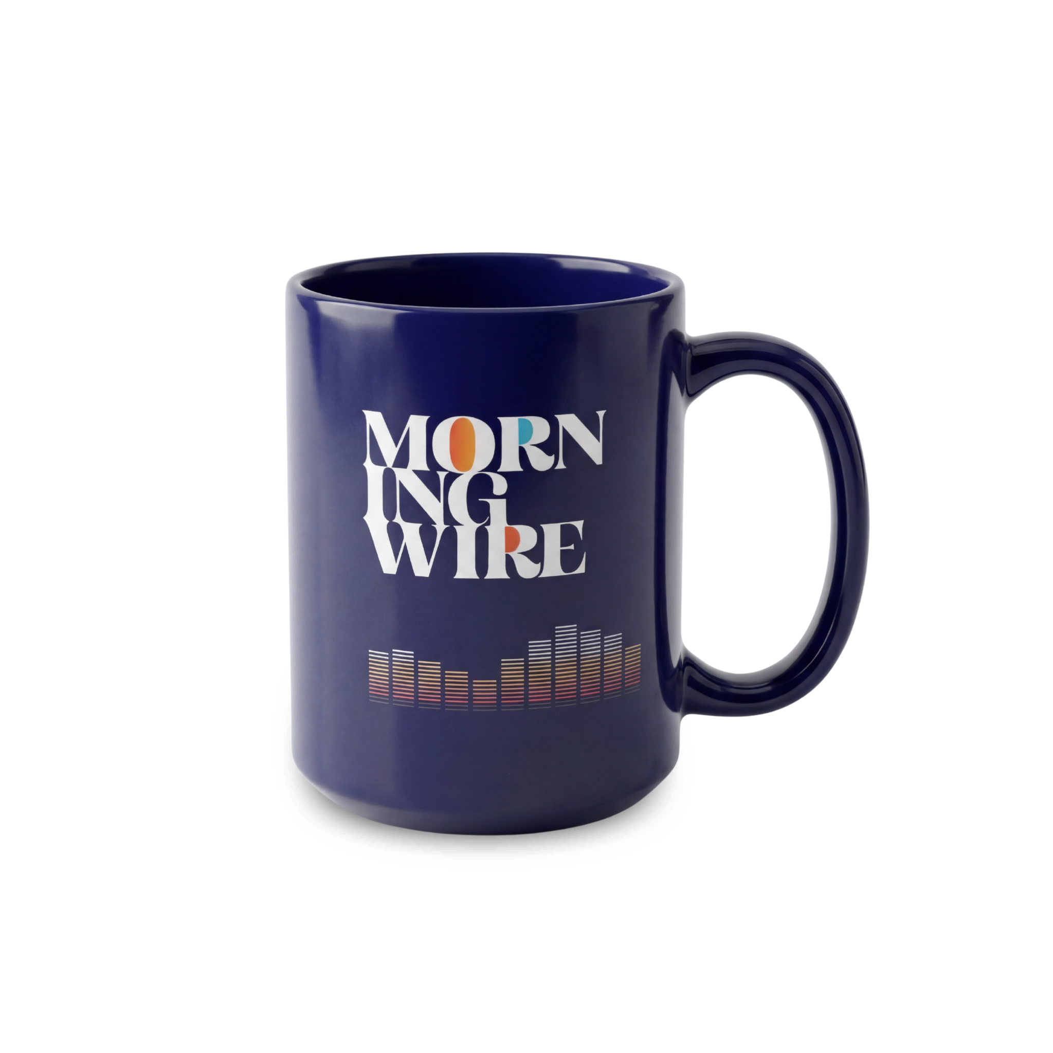 Morning Wire Cobalt Blue Mug – Daily Wire Shop